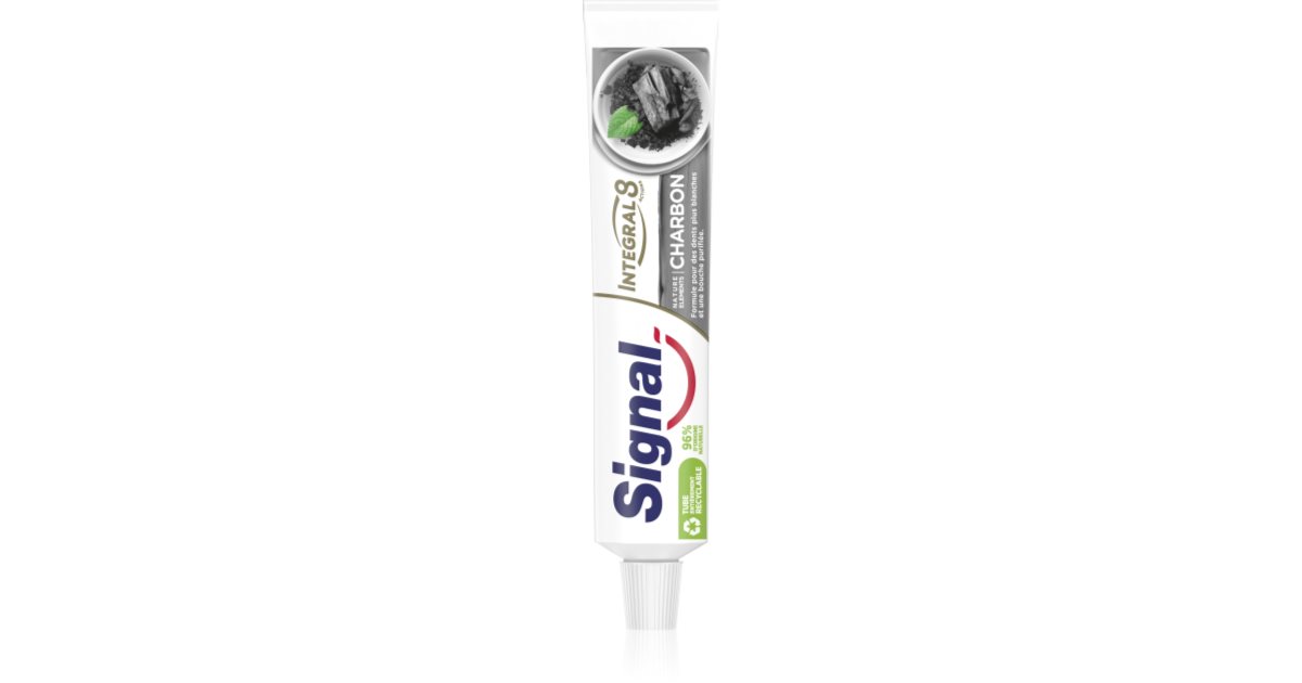 Signal Natural Elements Integral 8 Charcoal Toothpaste | notino.ie