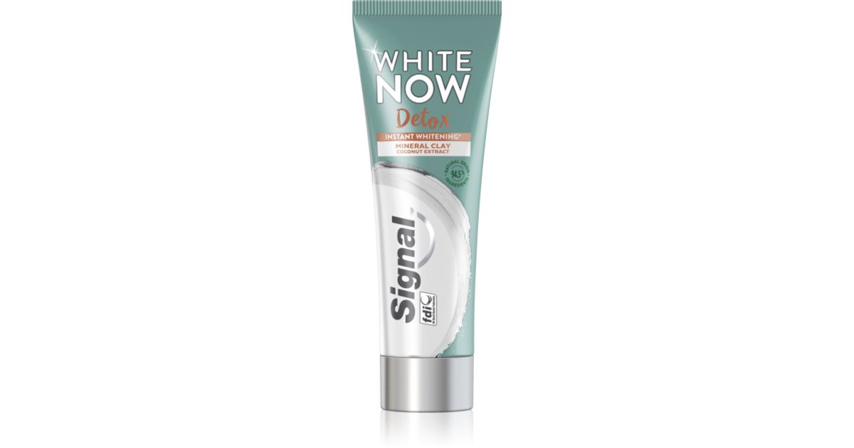Signal White Now Detox Coconut Whitening Toothpaste | notino.ie