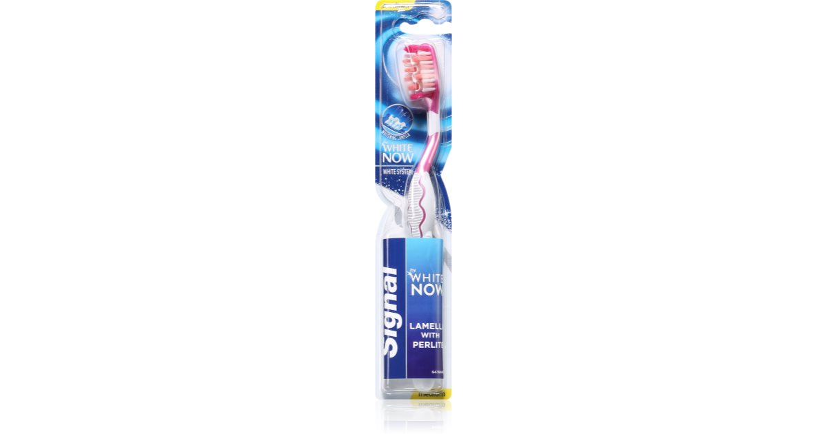 Signal White System Toothbrush medium | notino.ie