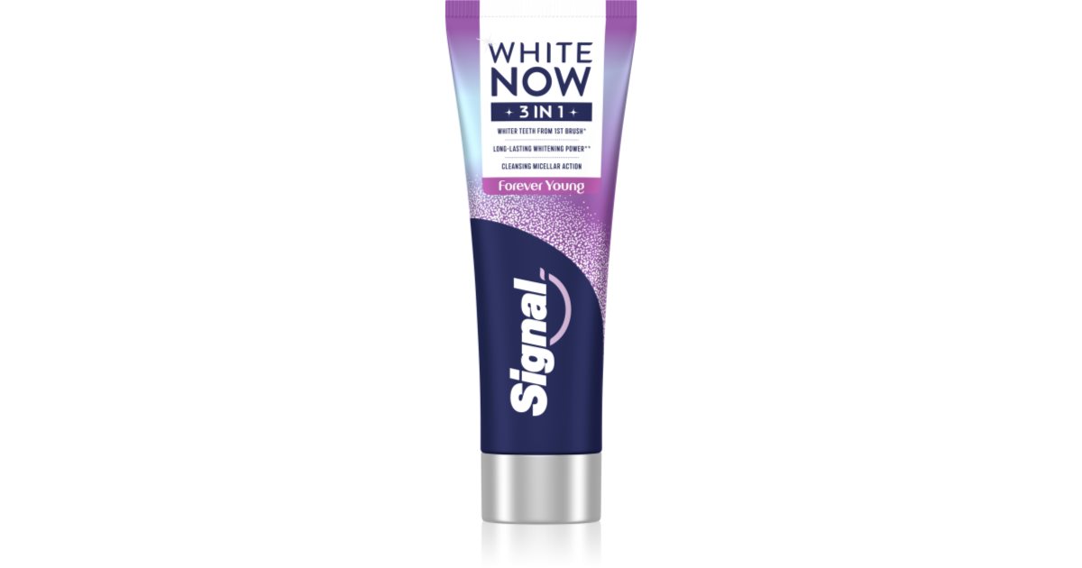 Signal White Now 3-in-1 Forever Young dentifrice | notino.be