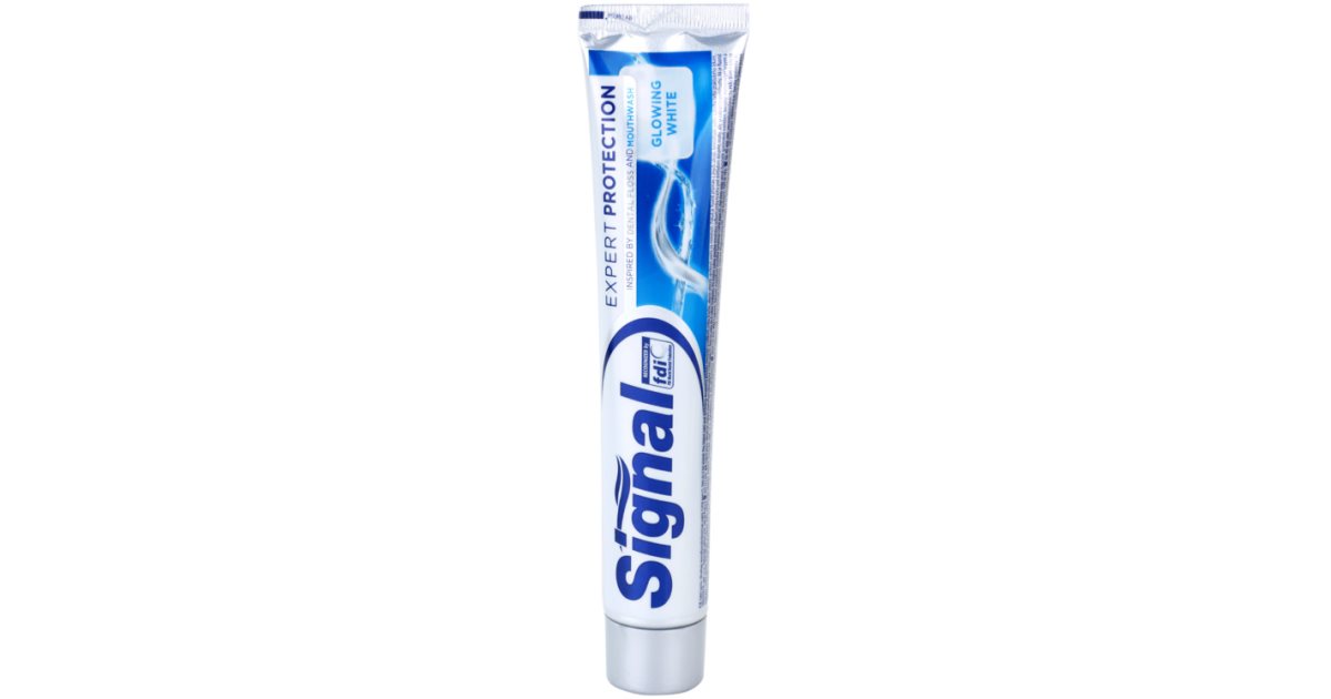 Signal Expert Protection Glowing White dentifrice pour des dents ...