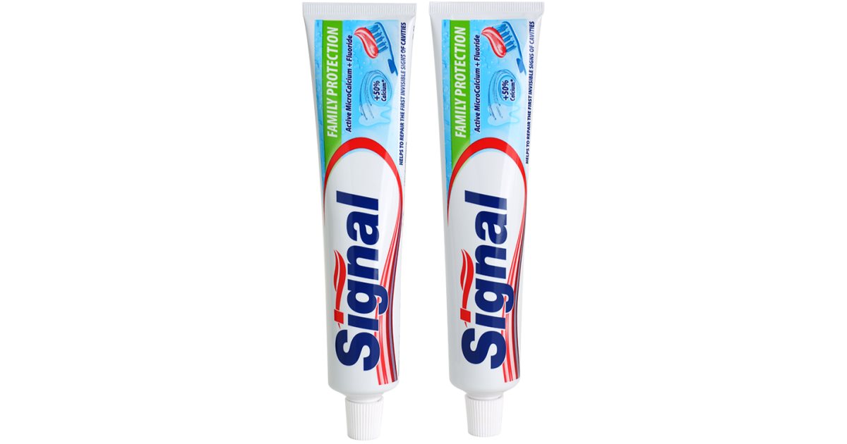 Signal Family Protection Toothpaste Against Dental Caries | notino.co.uk