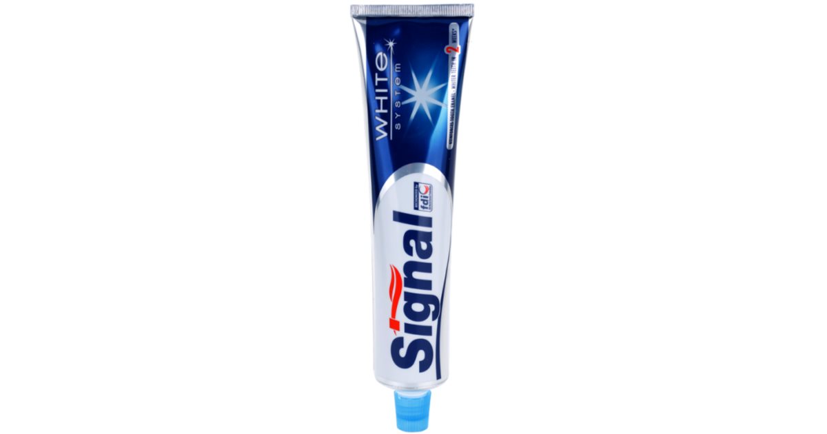 Signal White System Toothpaste with Whitening Effect | notino.dk