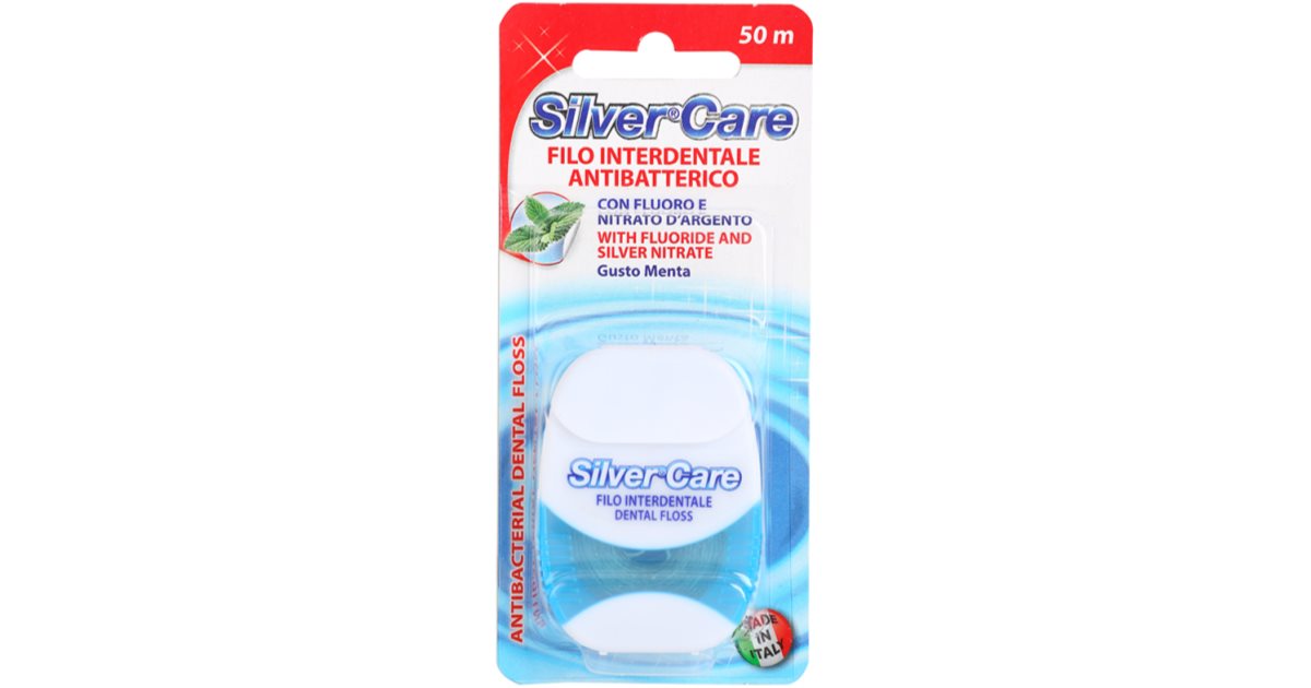 SilverCare Interdental Care filo interdentale con fluoro e argento puro ...