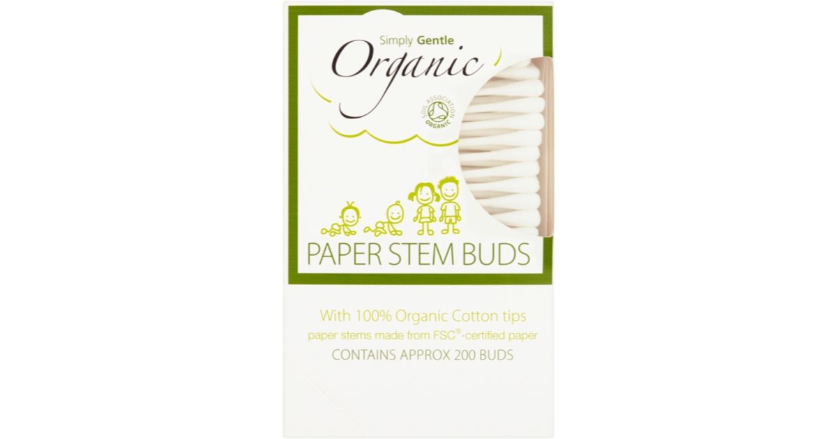 Simply Gentle Organic Paper Stem Buds | notino.gr
