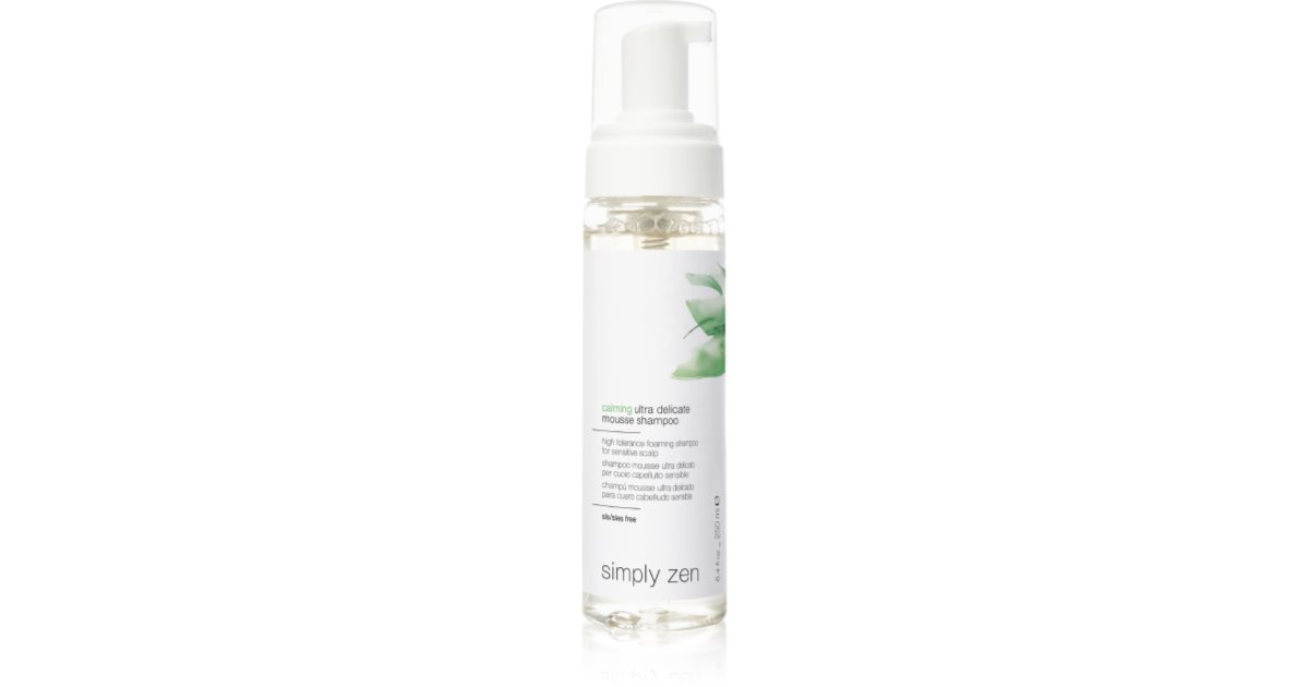 Simply Zen Calming Ultra Delicate Mousse Shampoo Soothing Shampoo for ...