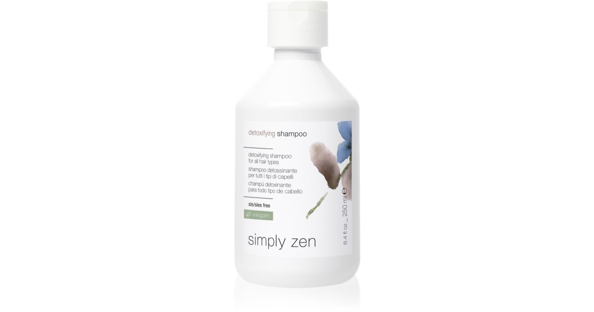 Simply Zen Detoxifying cleansing detoxifying shampoo for all hair types ...