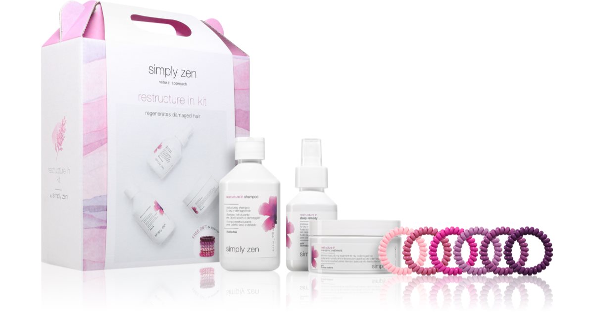 Simply Zen Restructure In kit set para cabello seco y dañado | notino.es