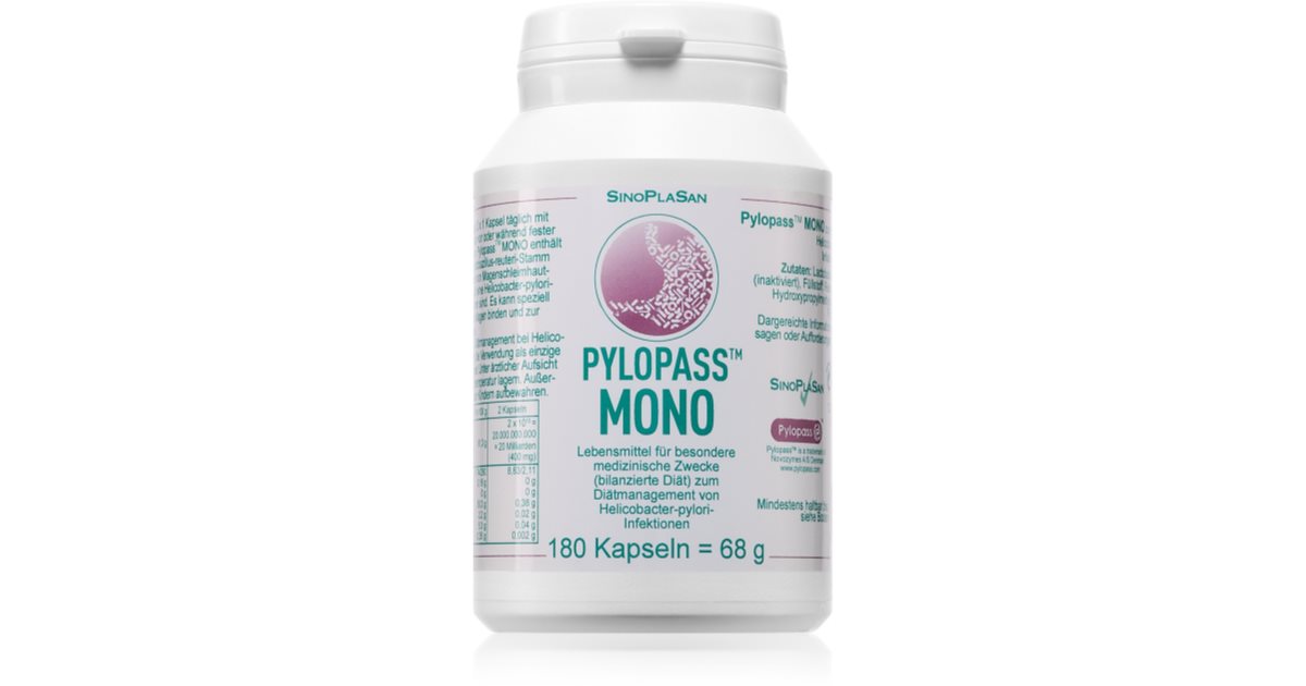 SinoPlaSan Pylopass™ MONO Kapseln mit Probiotika | notino.ch