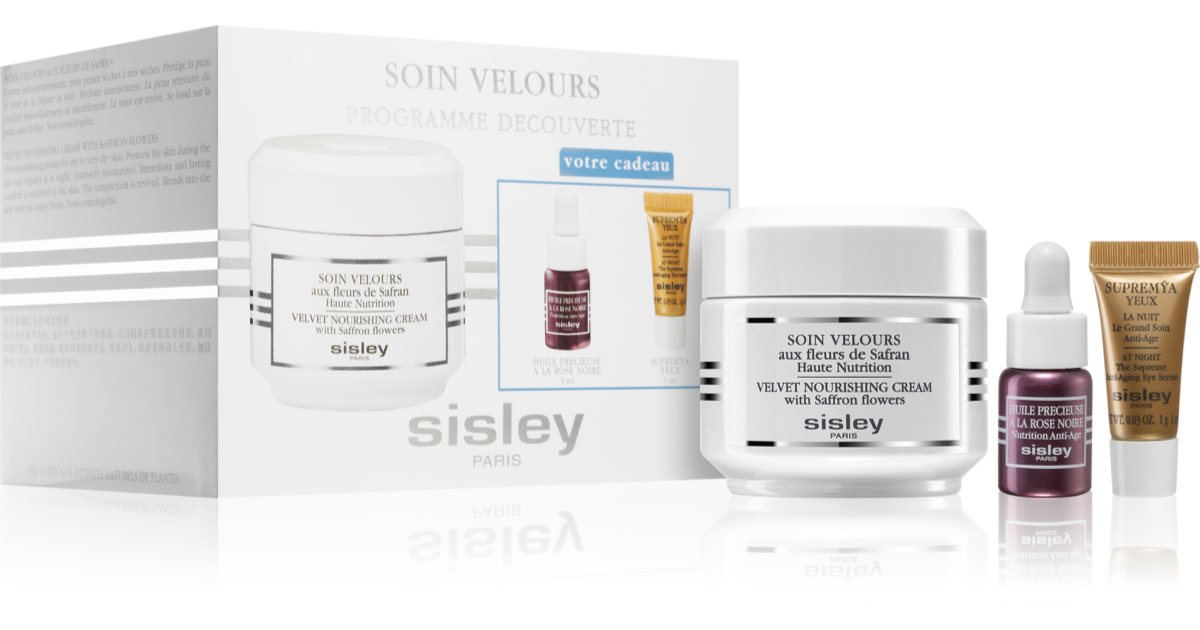Sisley Velvet Nourishing Cream with Saffron Flowers Discovery Program ...