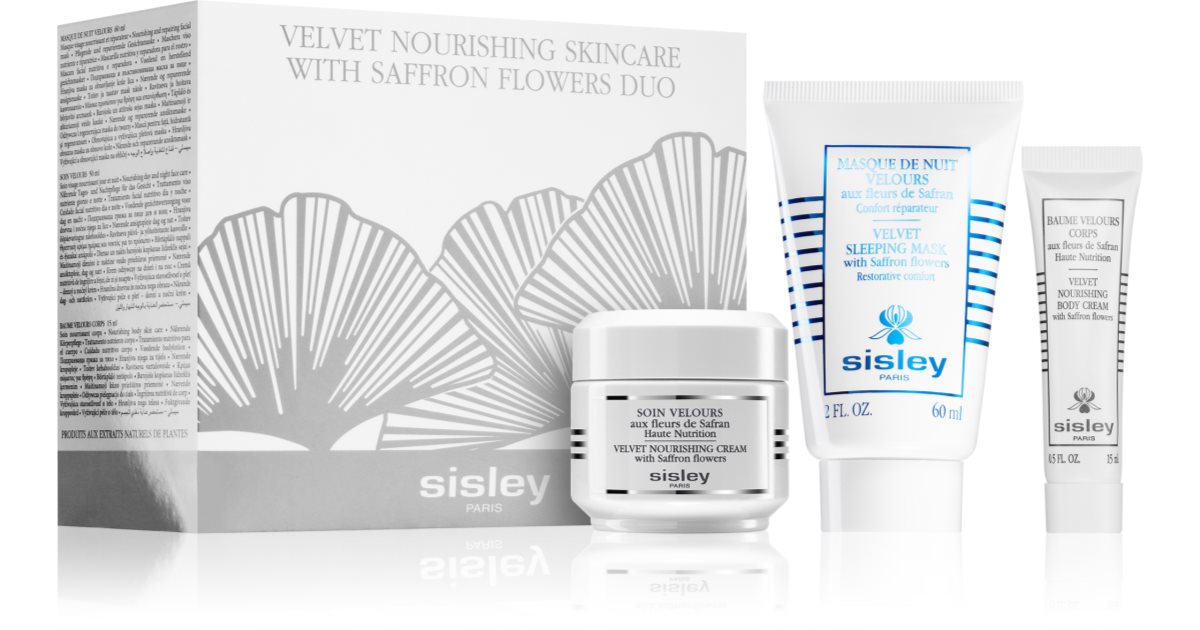Sisley Velvet Nourishing Skincare With Saffron Flowers Set Geschenkset