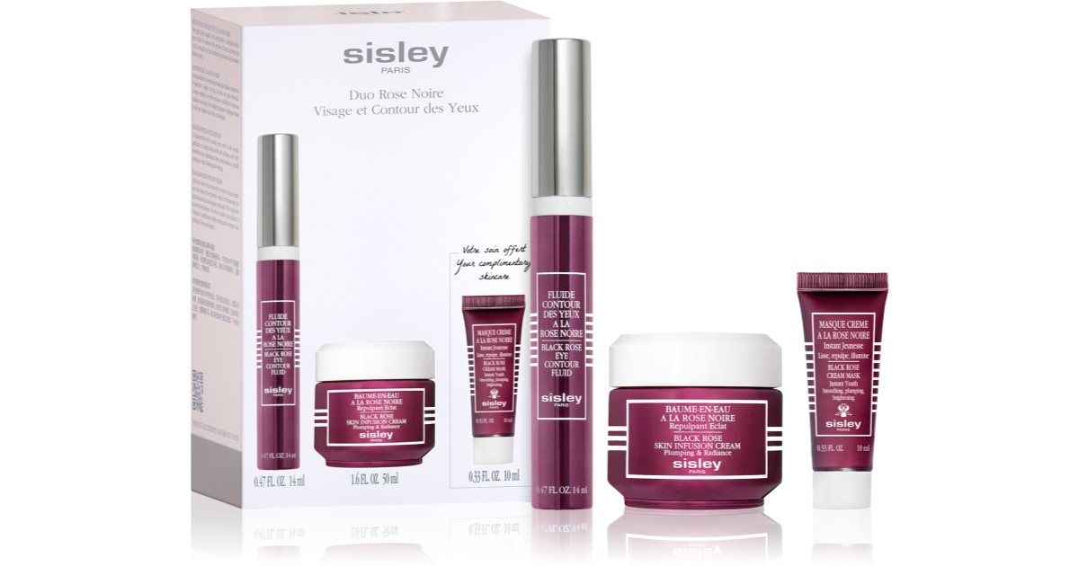 Sisley Duo Rose Noir Set spendet spannender Haut Feuchtigkeit