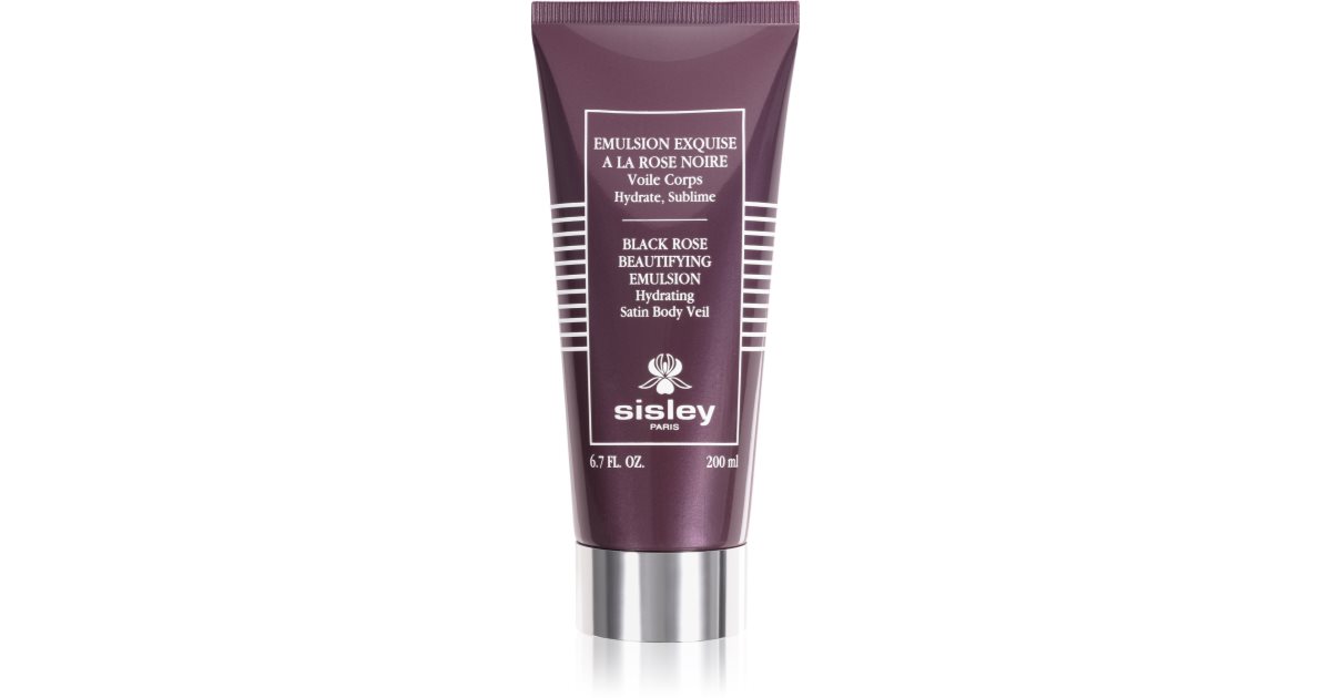 Sisley Black Rose Beautifying Emulsion emulsão hidratante para corpo ...