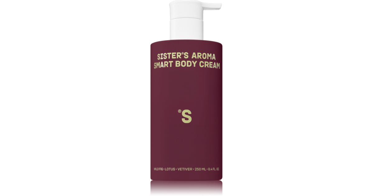 Sister's Aroma Smart Fig Body Cream with moisturising effect | notino.ie