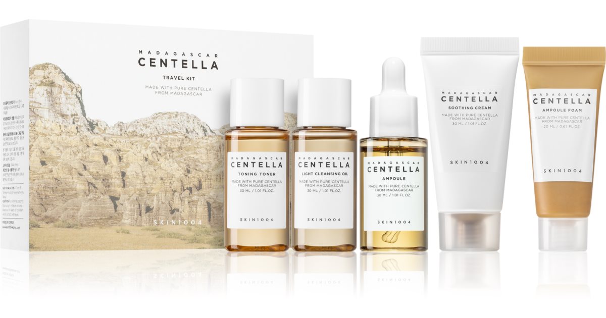 SKIN1004 Madagascar Centella Travel Kit комплект за пътуване за ...