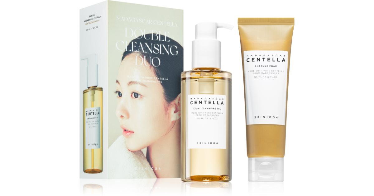 SKIN1004 Madagascar Centella Double Cleansing Duo set for clean and ...