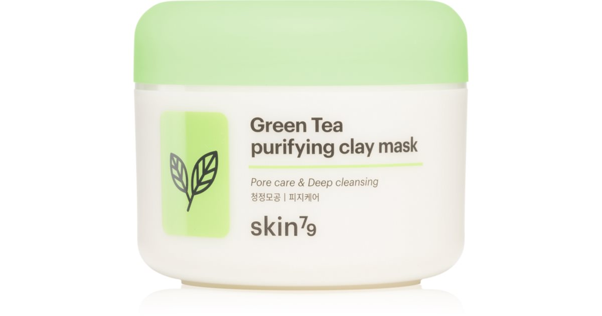 Skin79 Green Tea masque visage purifiant en profondeur à l'argile ...
