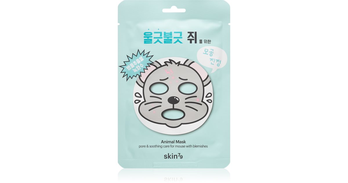 Skin79 Animal For Mouse With Blemishes sheet mask for problem skin ...