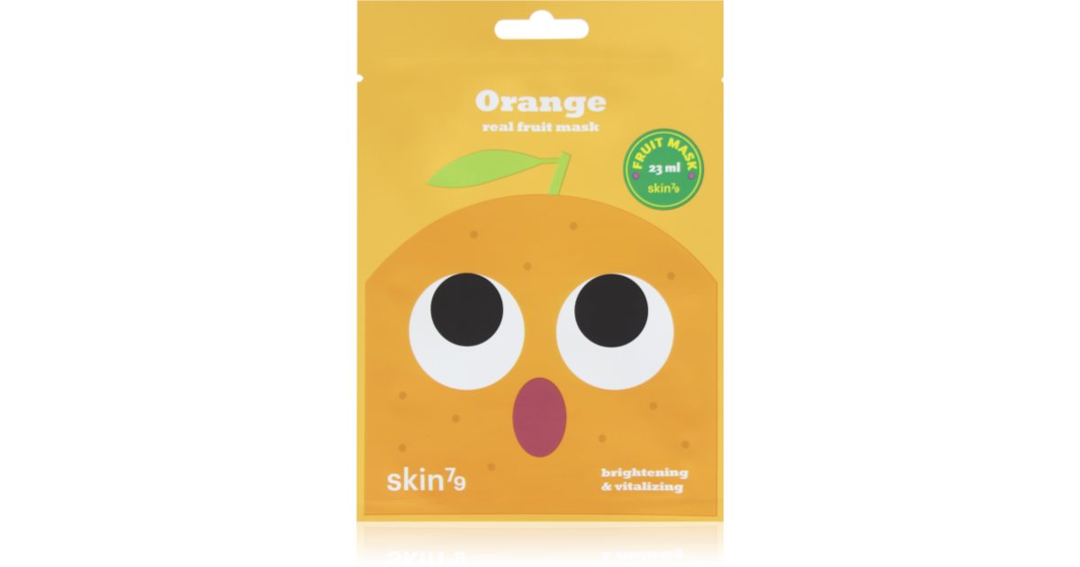 Skin79 Real Fruit Orange brightening sheet mask | notino.co.uk