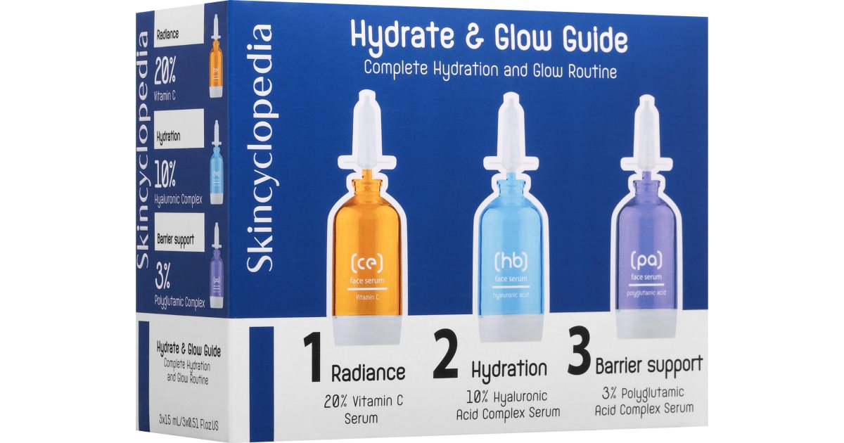 Skincyclopedia Hydrate & Glow Guide intense hydration set | notino.ie