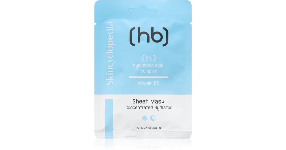 Skincyclopedia 2% Hyaluronic Acid Complex + Vitamin B5 maseczka w płachcie Skincyclopedia 2% Hyaluronic Acid Complex + Vitamin B5 maseczka w płachcie