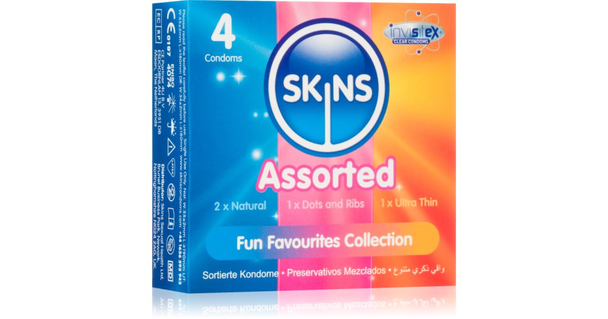 Skins Assorted kondomer Mix | notino.se