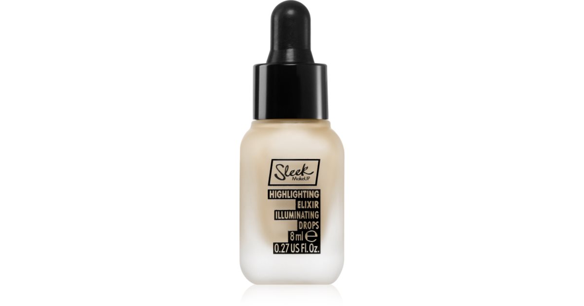 Sleek Highlighting Elixir Illuminating Drops enlumineur liquide en ...