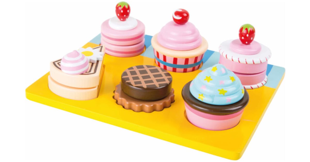 Small foot Cupcakes toy set wooden | notino.co.uk