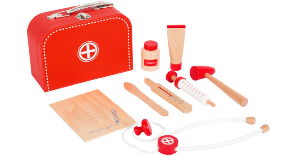 Small foot Wooden Doctor’s Kit set de jucării din lemn | Notino.ro