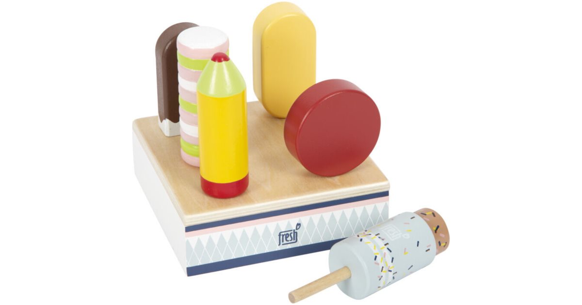 Small foot Wooden Popsicle Set Fresh lekpaket för barn | notino.se