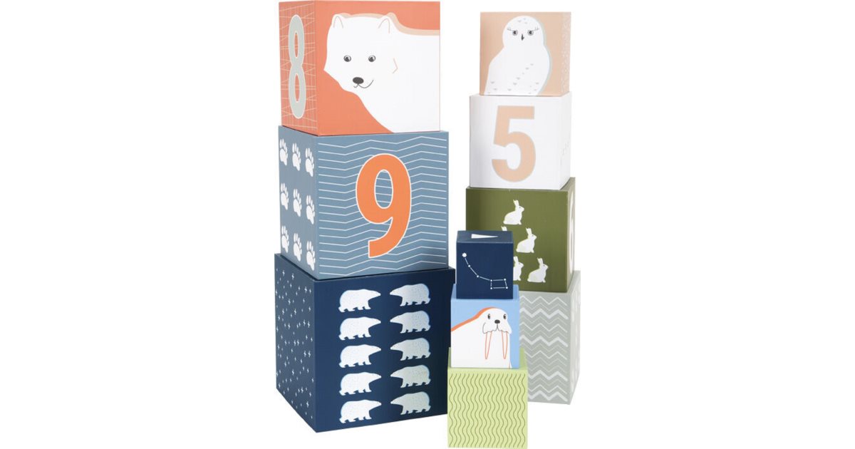 Small foot by Legler Arctic stackable cups | notino.co.uk