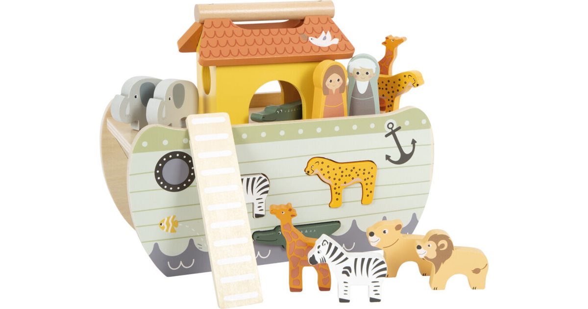 Small foot Noah's Ark toy set wooden | notino.co.uk