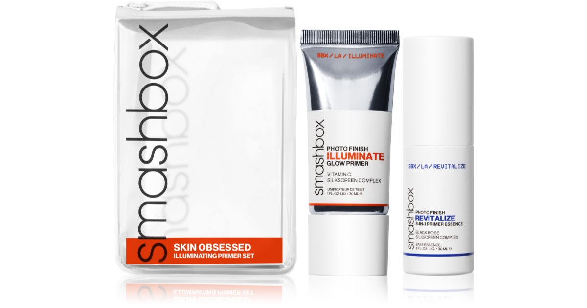Smashbox Primer Duos Illuminating gift set (to brighten and smooth the ...