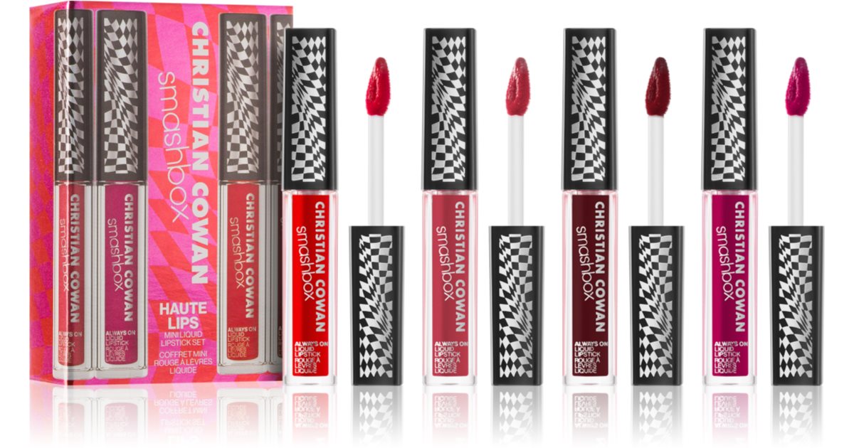 Smashbox Christian Cowan Mini Always On Lip Set Geschenkset für Lippen