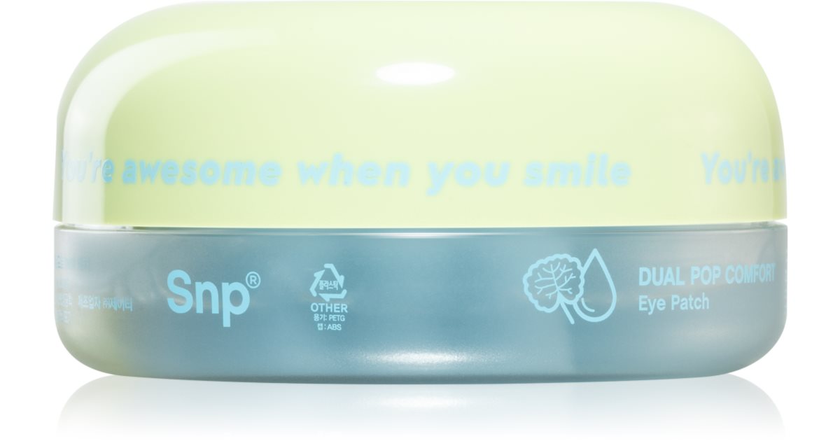SNP Dual Pop Comfort hydrogel eye mask with soothing effect | notino.co.uk