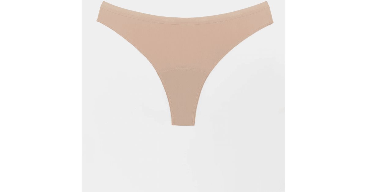 Snuggs Period Underwear Brazilian Light Tencel™ Lyocell Beige ...