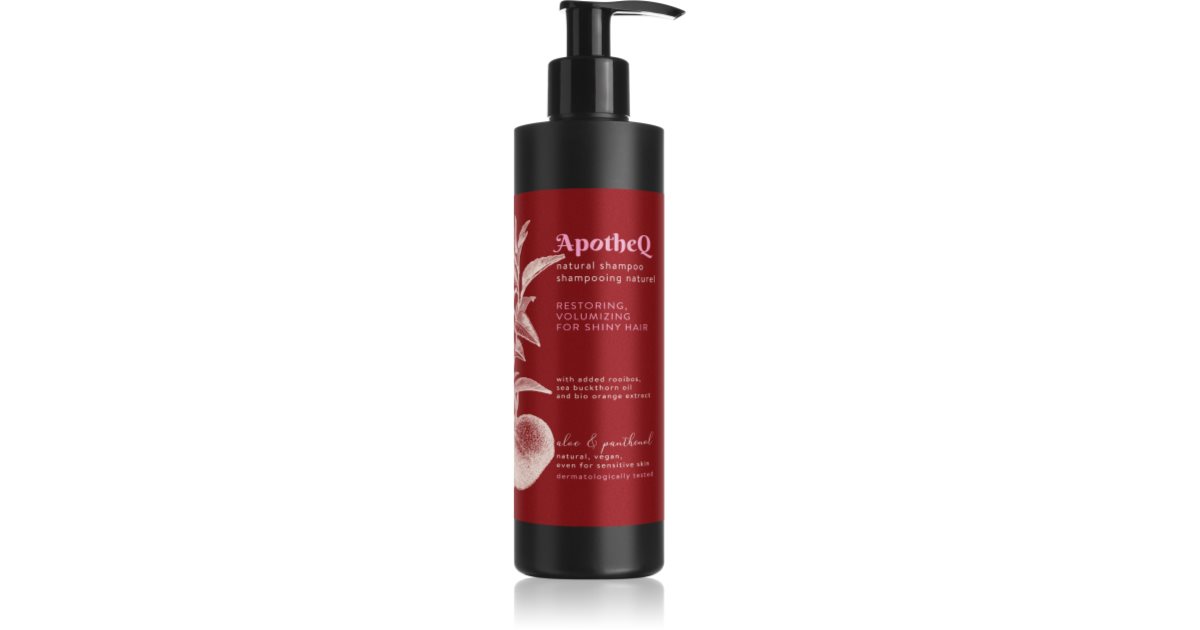 Soaphoria ApotheQ Aloe & Panthenol shampoo for shiny and soft hair ...