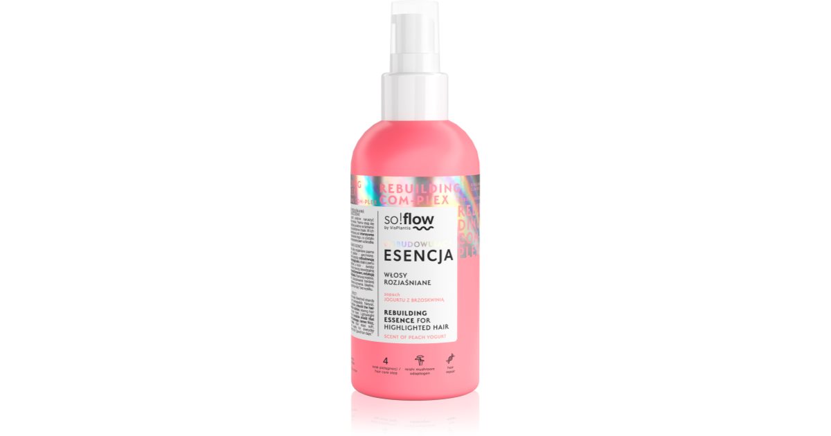 so!flow Rebuilding Com-Plex Essence For Highlighted Hair esence pro ...