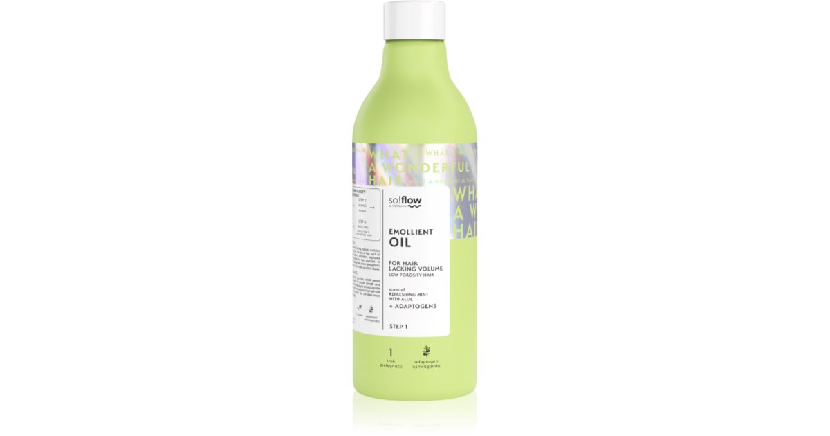 so!flow Low Porosity Hair Emollient Oil regenerierendes Haaröl | notino.at
