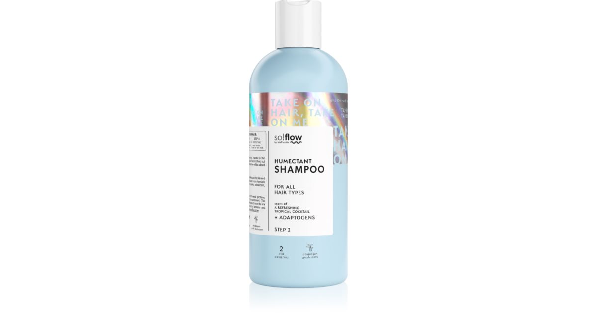 so!flow Humectant Shampoo for All Hair Types moisturising shampoo for ...
