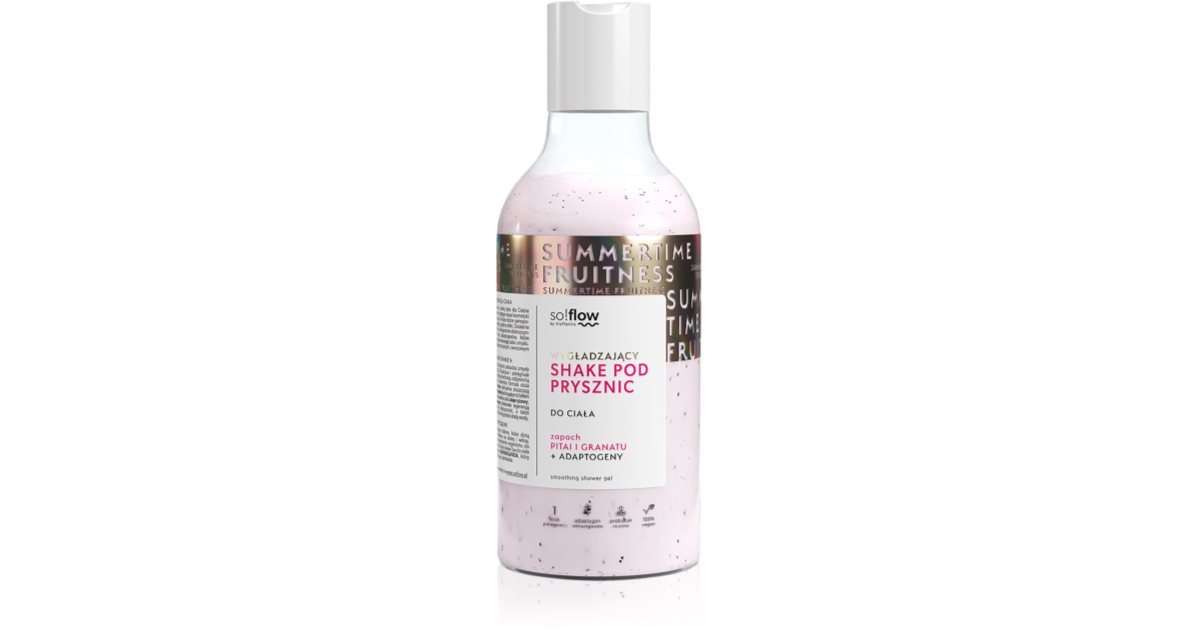 so!flow Smoothing Shower Shake shower gel for all types of skin ...