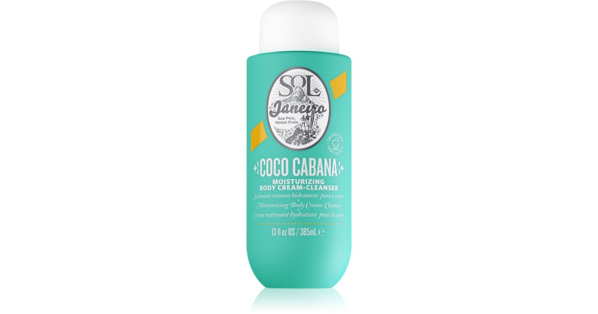 Sol de Janeiro Coco Cabana Moisturizing Body Cream-Cleanser Intensive ...