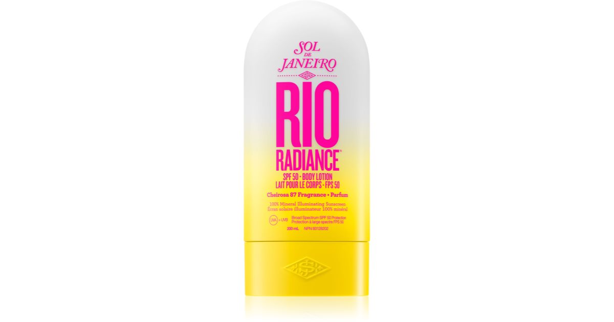 Sol de Janeiro Rio Radiance fluide hydratant et illuminateur protection ...