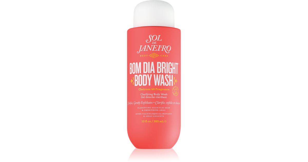Sol de Janeiro Bom Dia™ Bright Body Wash exfoliating shower gel with ...