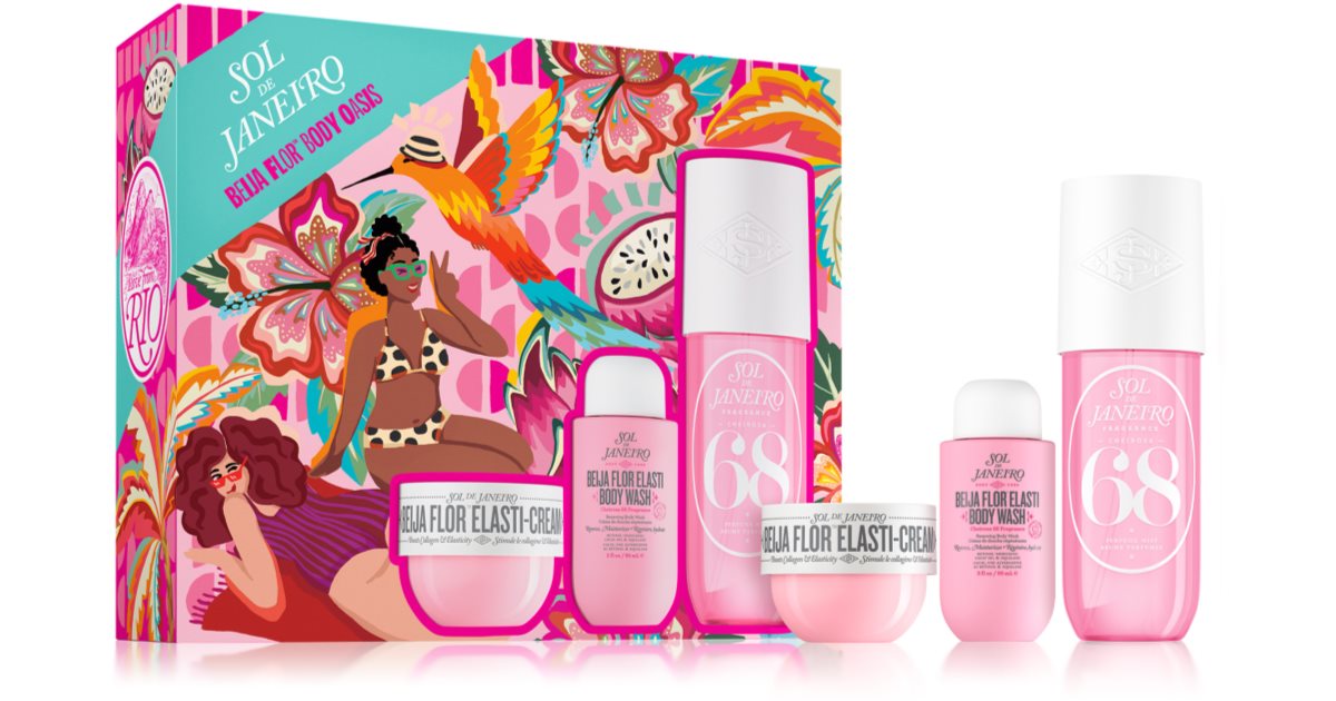 Sol de Janeiro Beija Flor Body Oasis darilni set (za telo) za ženske ...