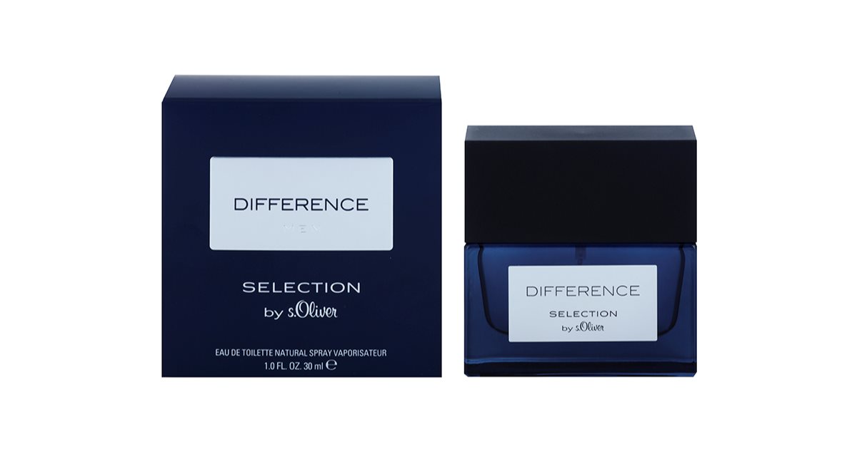 s.Oliver Difference Men eau de toilette pour homme 30 ml | notino.be