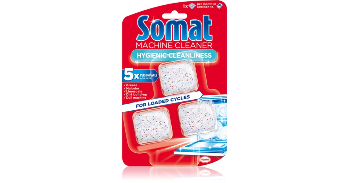 Somat Machine Cleaner čistič do umývačky v kapsuliach | notino.sk