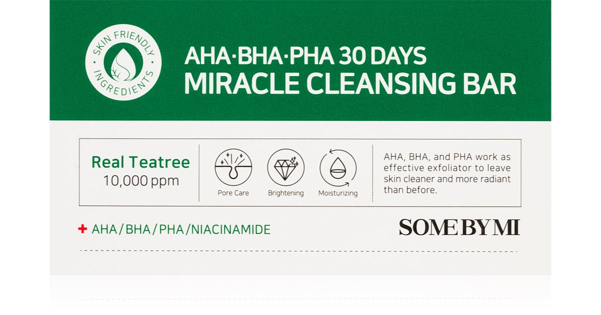Some By Mi AHA∙BHA∙PHA 30 Days Miracle vlažilno čistilno milo za mastno ...