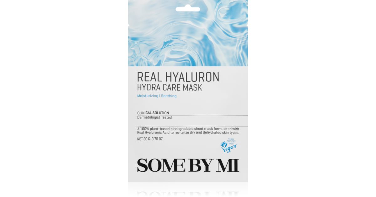Some By Mi Clinical Solution Hyaluron Hydra Care Mask Máscara em folha ...