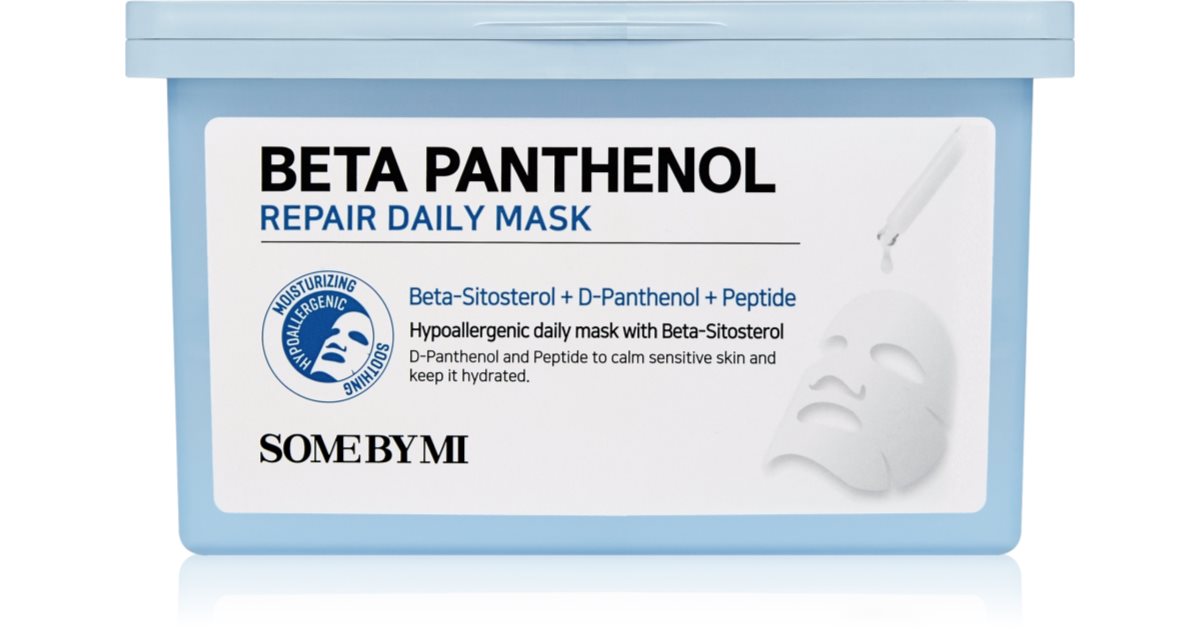 Some By Mi Beta Panthenol Repair Daily Mask Calming Face Sheet Mask ...